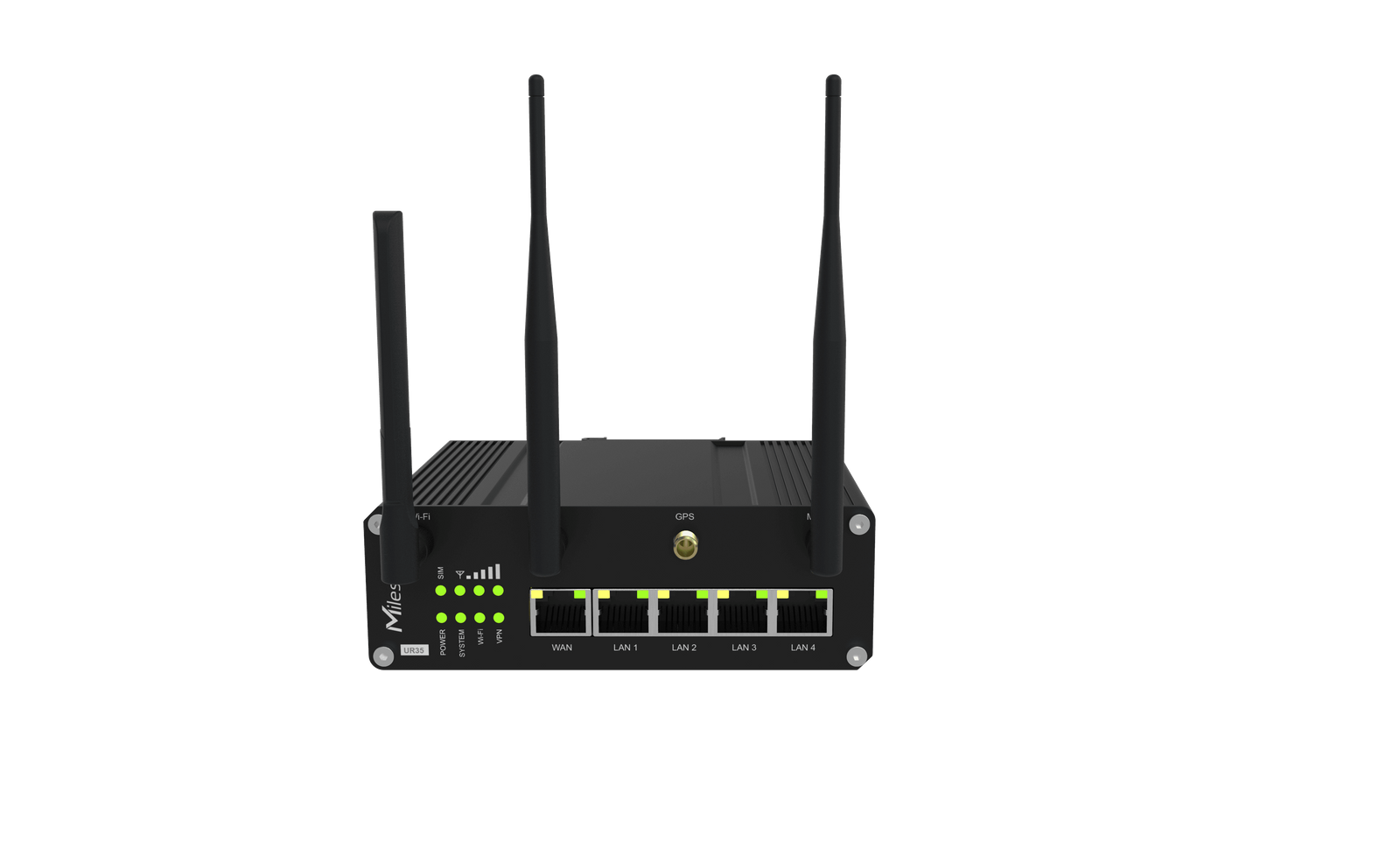 Router przemysłowy GSM LTE GPS PoE Wi-Fi | Milesight UR35-L04EU-G-P-W ...